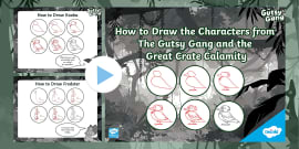 The Gutsy Gang: Book 1 – Character Fact File Activity