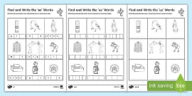 Words With 'ir' In Them Phonics Worksheets - KS1 - Twinkl