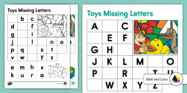 I Spy the Letter Activity Pack | Find the Letter Worksheets