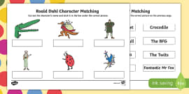 Roald Dahl Themed Letter Writing Worksheet (teacher made)