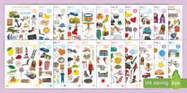 Initial Sound I Spy Activity Letter M Worksheet