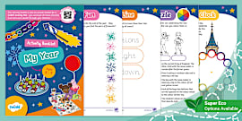 My Year Activity Booklet 3 to 5 years