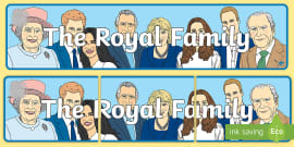 Royal Family Topic Cards (teacher made)