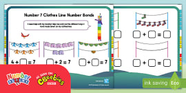 FREE! - 👉 Numberblocks: Blockzilla Comparing Numbers Activity