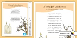 Create Your Own Haiku for Candlemas Activity (teacher made)