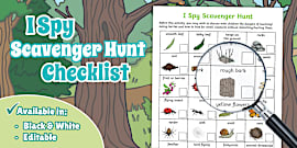 Nature Walk Scavenger Hunt | Resource | Twinkl USA