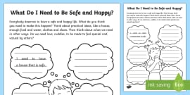 Safe and Unsafe Activity (teacher made) - Twinkl