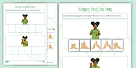 Auslan Day Colouring Pages (teacher made) - Twinkl