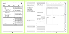 Year 4 Maths Assessment Pack Term 3 (teacher made)