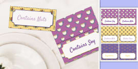 Coronation Tea Party Editable Menu | Twinkl Party - Twinkl