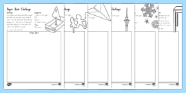 STEAM Paper Plane Challenge (teacher made)