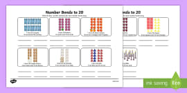 Number Facts of 10 Stories Worksheet
