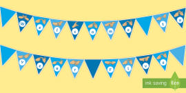 Welcome to Year 5 Display Banner (teacher made) - Twinkl