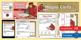 My Magna Carta Scroll Template,Magna Carta (teacher made)
