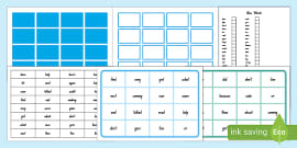 New Zealand Green Sight Words Bingo (teacher made) - Twinkl
