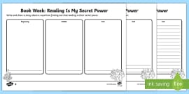 Sequencing Template (teacher made) - Twinkl