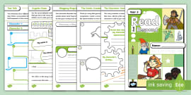 UKS2 Reading Book Response Activity Booklet - Reading Book Response ...