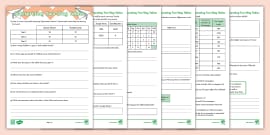 👉 Two Way Tables Worksheet (teacher made) - Twinkl