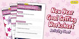 Back to School Goal Setting Activity - School Year Goals