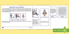 UKS2 Motion and Forces Reading Comprehension Activity