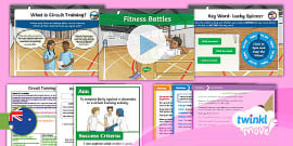 Fitness Battles PE Lesson I Year 5 | Twinkl Move I KS2
