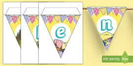 Reading Den Display Bunting (teacher made) - Twinkl
