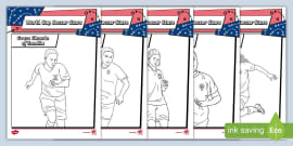 2023 Women's World Cup (Map Activity Sheet) (teacher made)