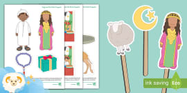 * NEW * (Islamic Studies) Hajj and Eid-Al Adha Cut Outs