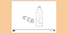 FREE! - Torch Colouring Sheet - Primary School - Twinkl