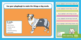 Pets Playdough Mats (teacher made)