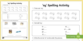FREE! - AE or IE Split Digraph Worksheet - Free Phonics Resource