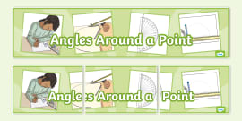 What are Angles at a Point? Explanation / Definition