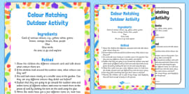 👉 Matching Socks Colour Activity (teacher made) - Twinkl