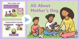EYLF All About Mother's Day PowerPoint - Mother's Day, mothering day