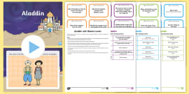 FREE! - Aladdin Word Mat (teacher made)