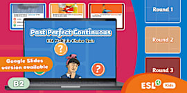 ESL Past Perfect Simple & Continuous Goldilocks Story PPT