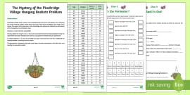 Y4 The Mystery of the Easter Bunny Costume Maths Mystery Game