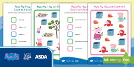 FREE! - Peppa Pig Dot to Dot Activity | Teaching Resources | Twinkl