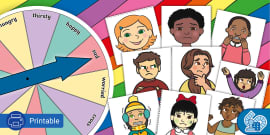 Guess Who Emotions Game for Emotional Literacy Activities