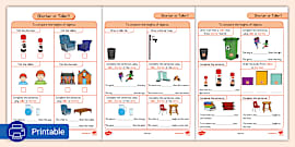 Grade 1 Maths - Worksheet: Length Comparisons Activity