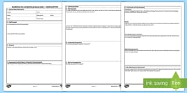 Lesson Plan Formatted Template (teacher made)