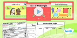 Year 4 Ordering Angles Differentiated Worksheet / Worksheets