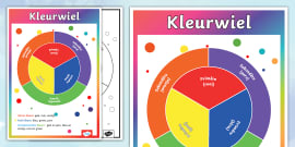 Kleurwiel – Plakkaat (teacher made) - Twinkl