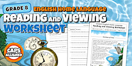 Grade 8 English Home Language - Verbs: Tense and Consistency Worksheet ...