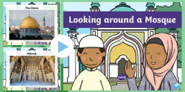 Mosque Word Mat (teacher made)