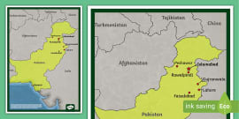 KS1 Pakistan Fact Cards - Twinkl