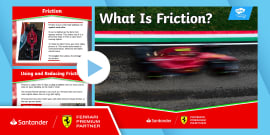 The Science of Friction: What is Friction? KS2 PowerPoint