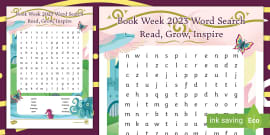 Book Week Word Search (teacher made) - Twinkl