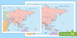 Asia Geography Scavenger Hunt (Hecho por educadores)