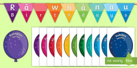 Visual Timetable Flashcards Te Reo Māori